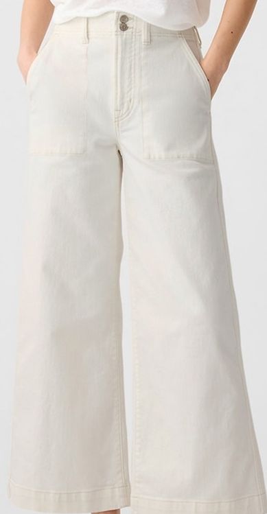 Buy GAP Women High Rise Stretchable Wide Leg Jeans - Jeans for Women ...