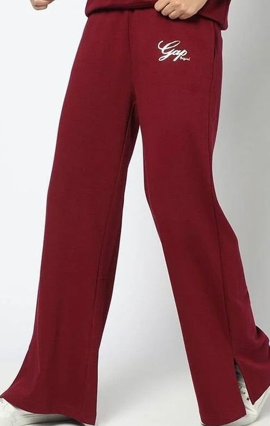 Buy GAP Women Relaxed Fit Brand Logo Detailed Track Pants - Track Pants ...
