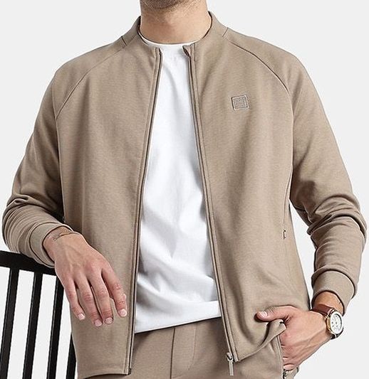Buy Jockey Super Combed Cotton Rich Pique Fabric Jacket With Ribbed ...