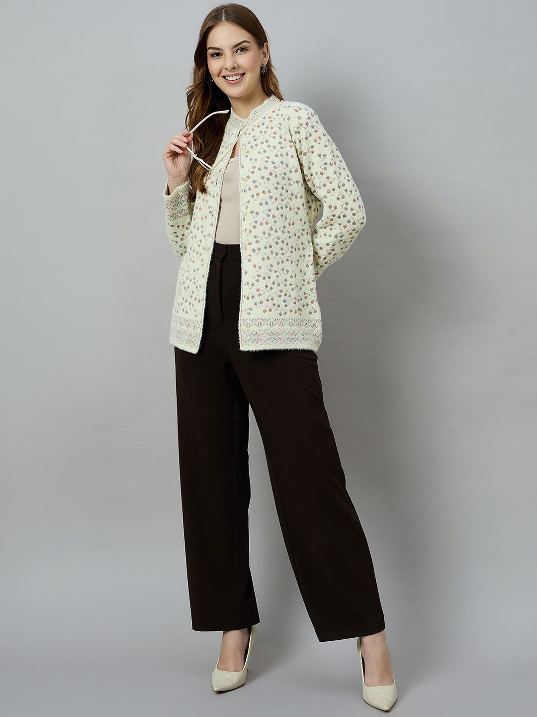 Buy Duke Women Floral Printed Cardigan - Sweaters for Women 37449439 ...