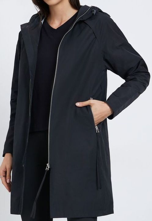 Buy Styli Women Longline Woven Jacket - Jackets for Women 37548226 | Myntra
