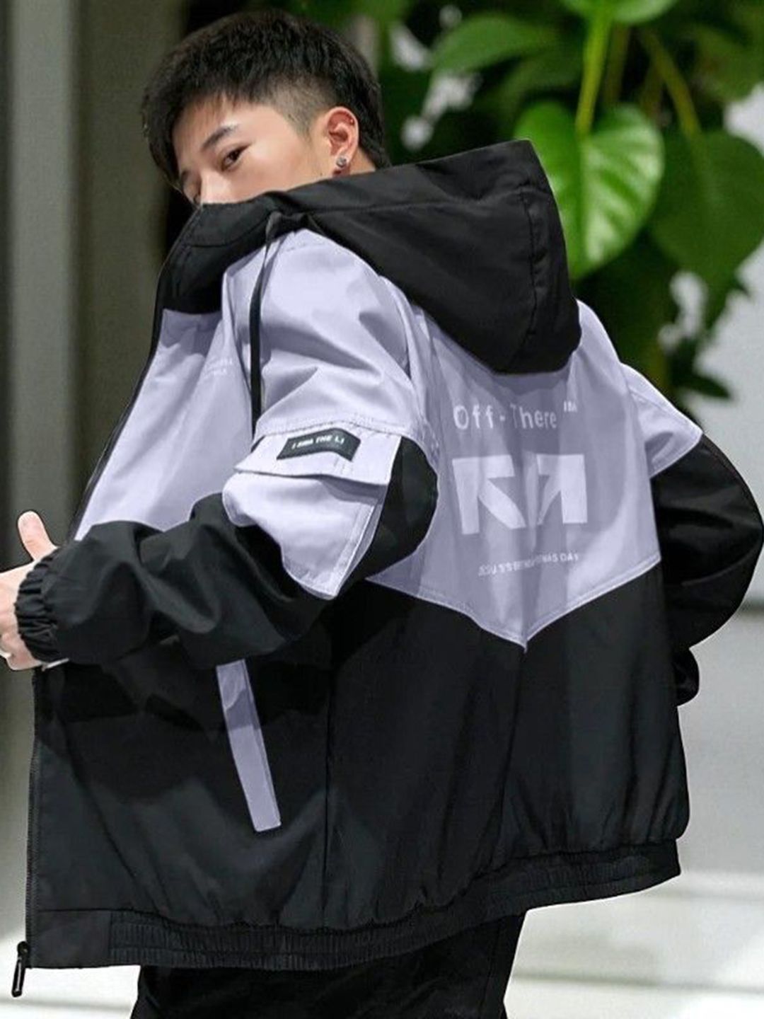 Buy MOTREX Men Hooded Colourblocked Bomber Jacket - Jackets for Men ...