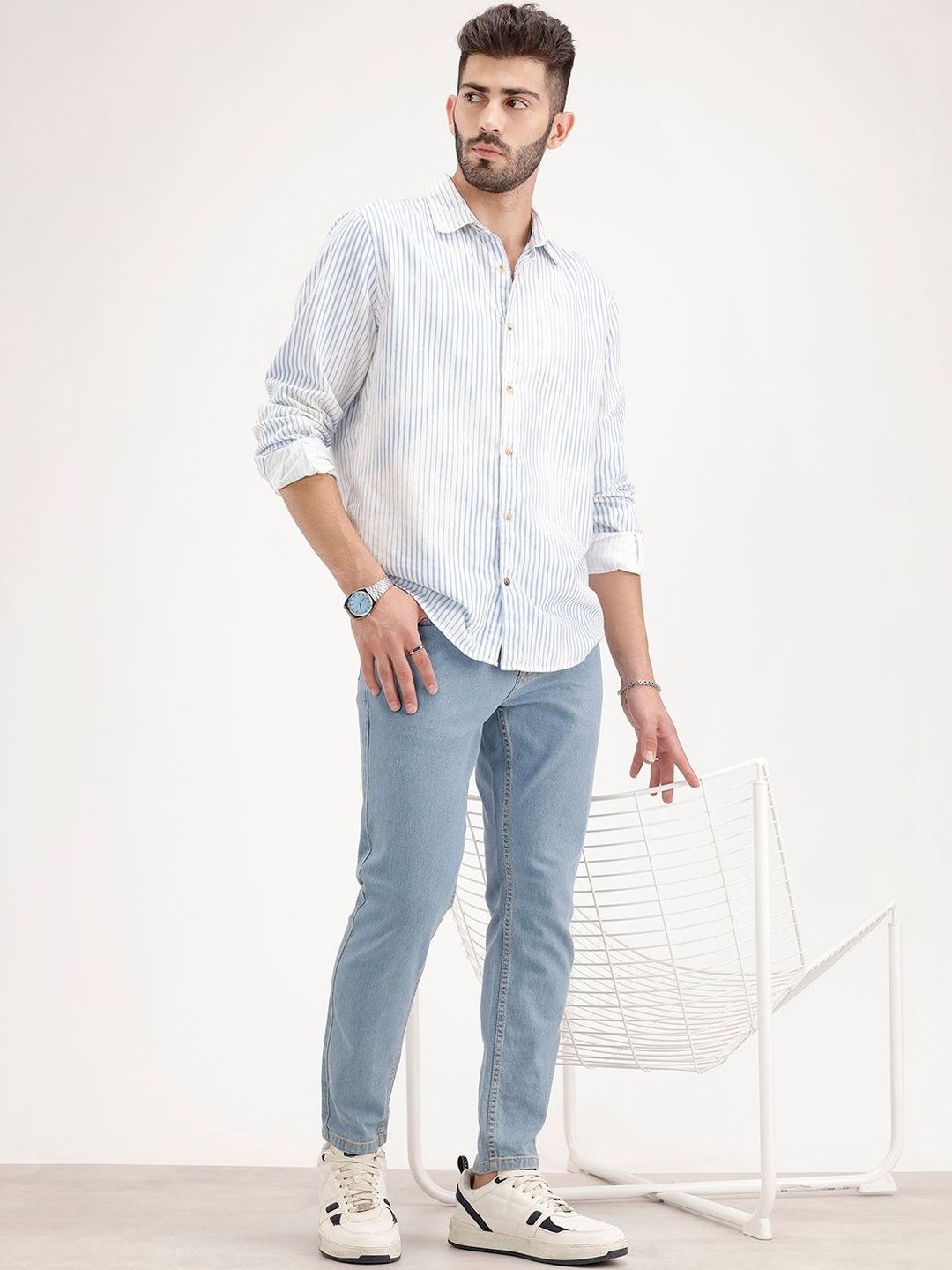 Buy WROGN Men Skinny Fit Low Rise Jeans - Jeans for Men 39976297 | Myntra