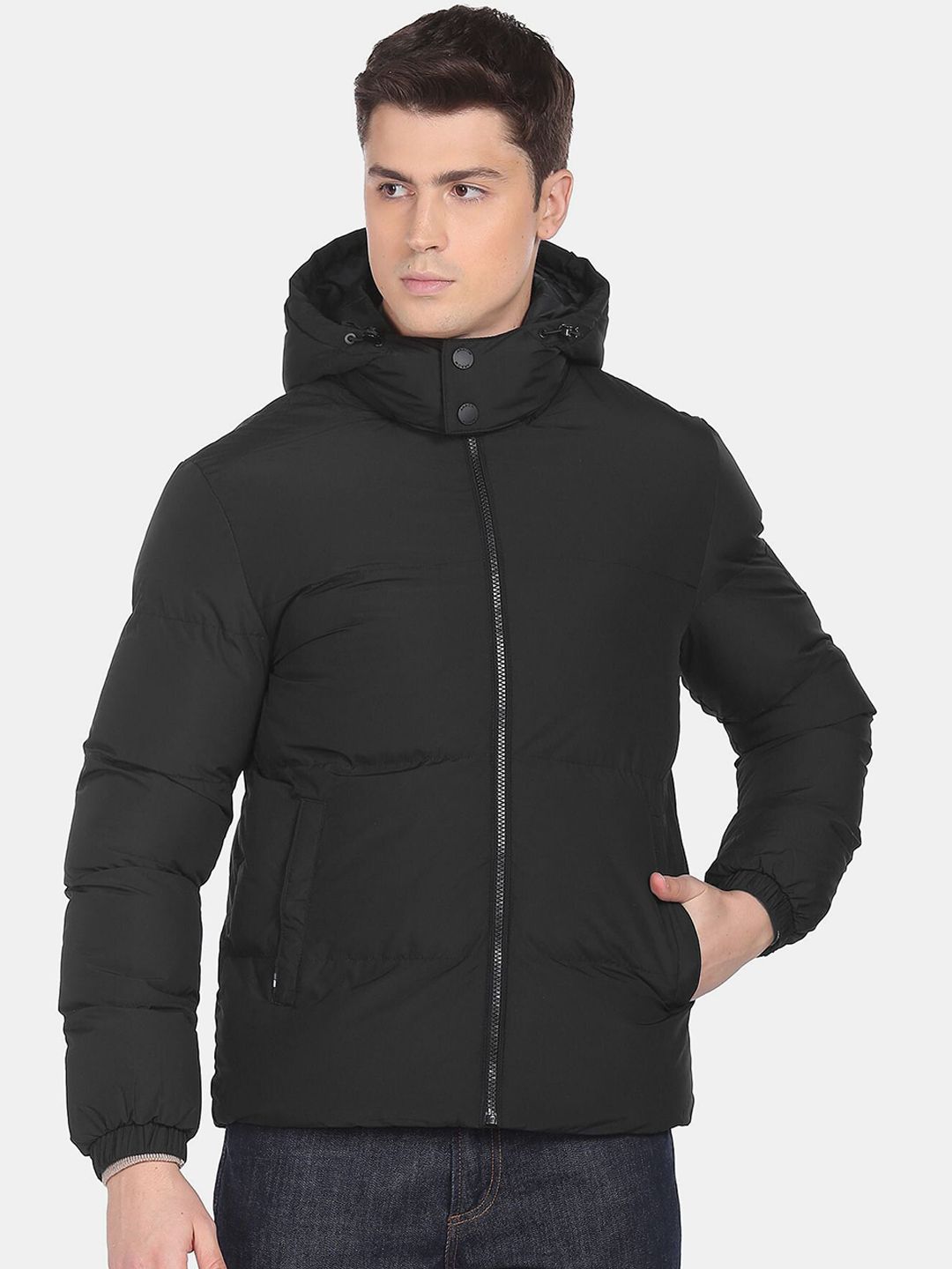 Arrow Sport Men Detachable Hood Puffer Jacket - Price History