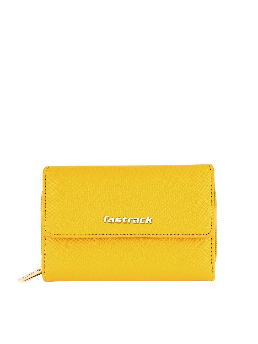 Fastrack Women Textured Three Fold Wallet - Price History