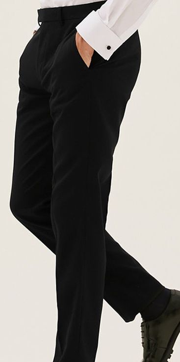 Buy Marks & Spencer Men High Rise Chinos Trousers - Trousers for Men ...