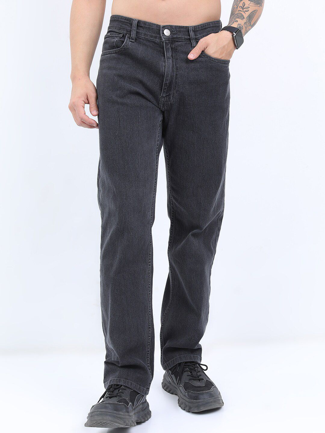 KETCH Men Straight Fit Stretchable Jeans - Price History