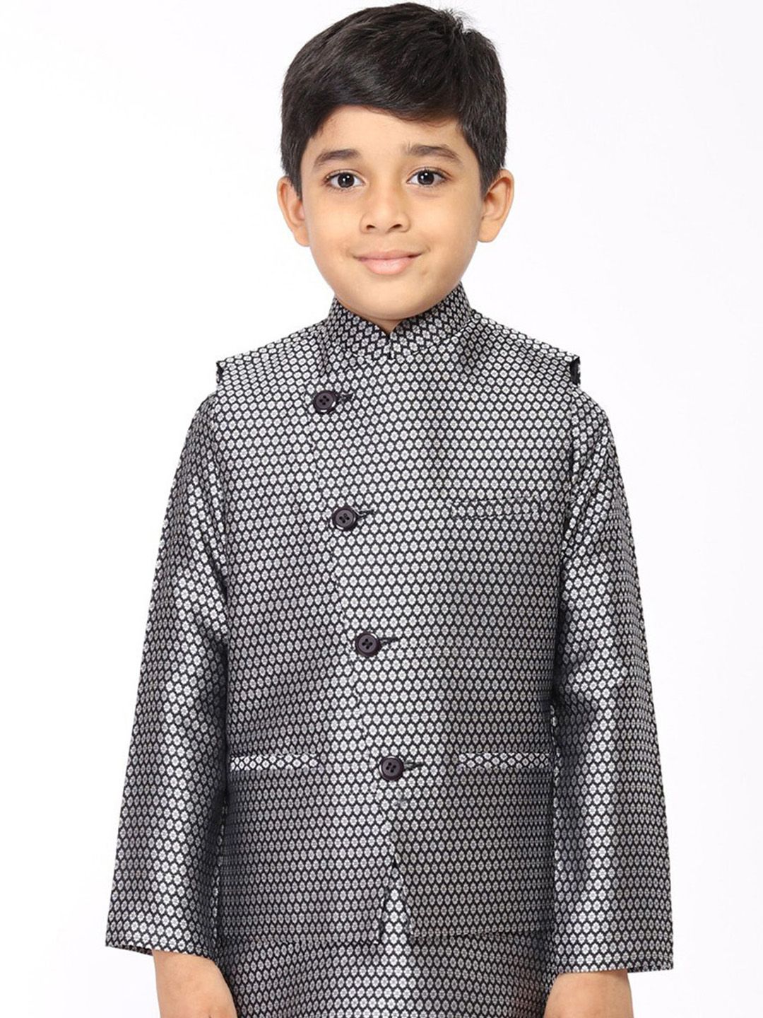 Buy Tabard TABARD Boys Woven Nehru Jacket at Redfynd