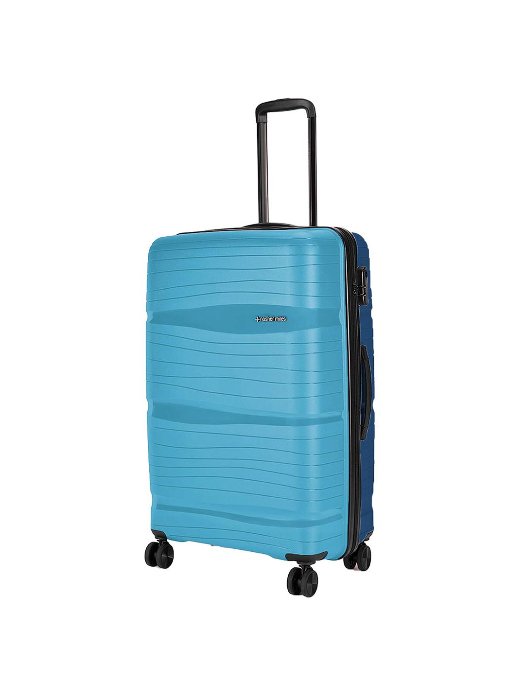 Nasher Miles Textured Hard-Sided Medium Trolley Suitcase - Price History