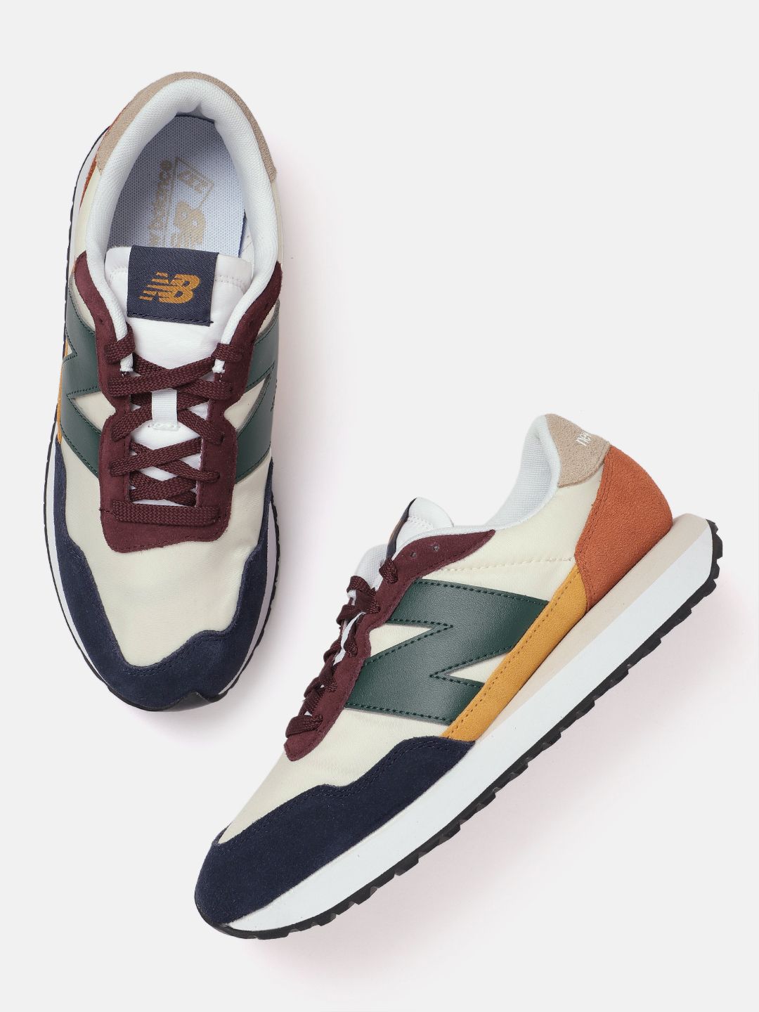 New Balance Men Colourblocked 237 Sports Shoes - Price History