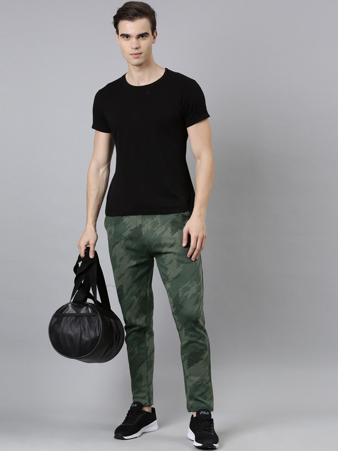 Buy Proline Men Printed Cotton Sports Track Pants - Track Pants for Men ...