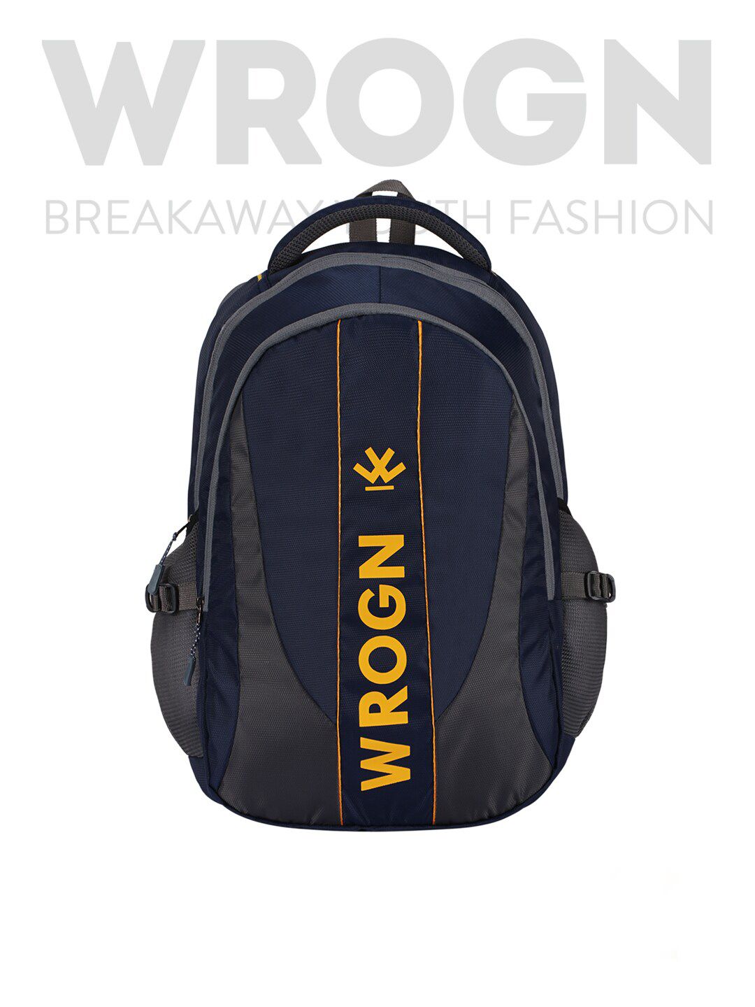 WROGN Brand Logo Backpack with Compression Straps - Price History