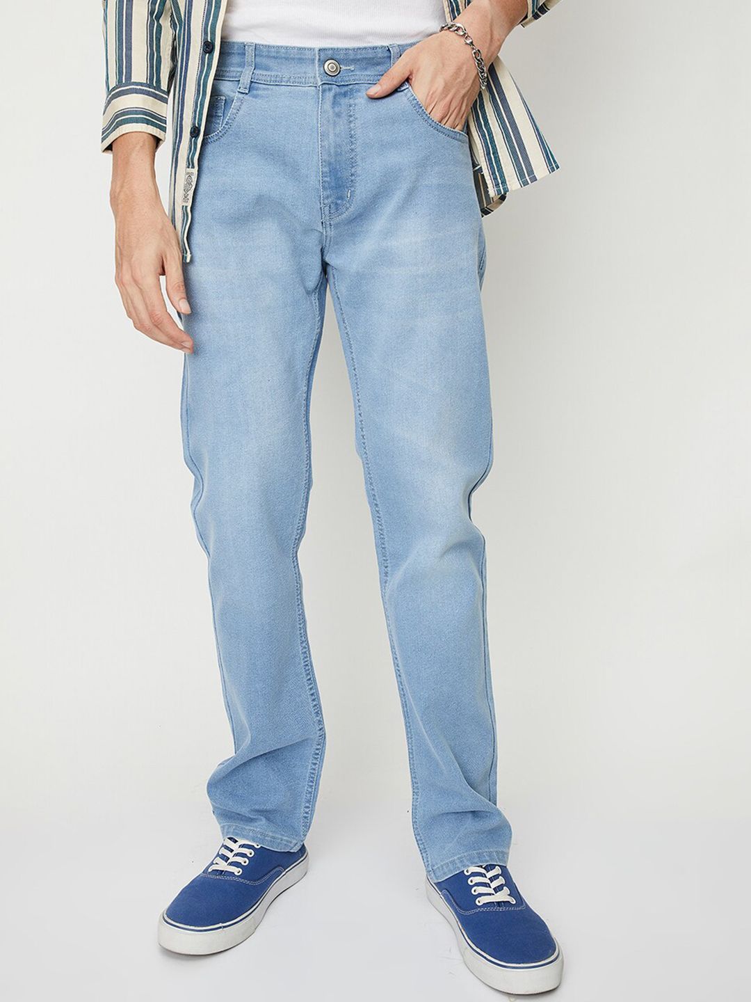 max Men Mid Rise Light Fade Jeans - Price History