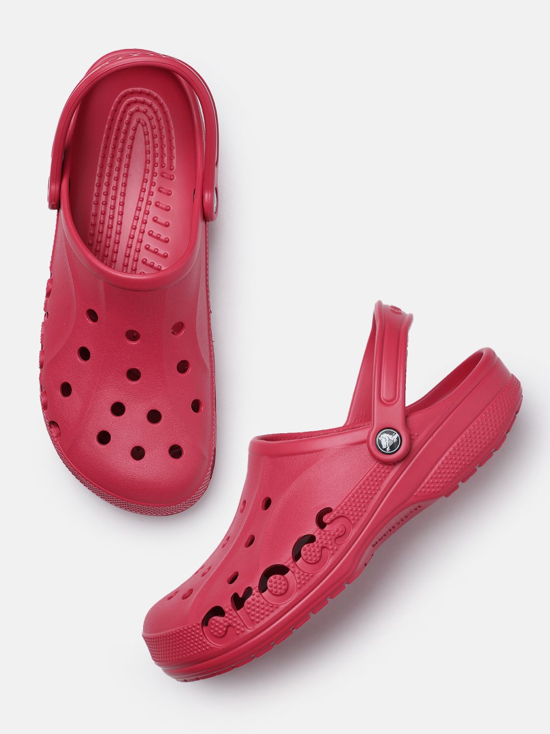 Crocs Men Solid Laser Cut Croslite Clogs - Price History