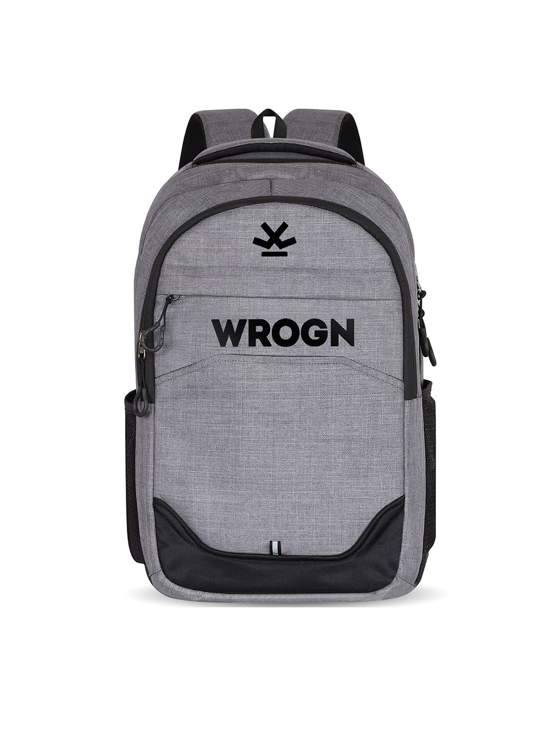 WROGN Brand Logo Printed Water Resistant Backpack With Rain Cover ...