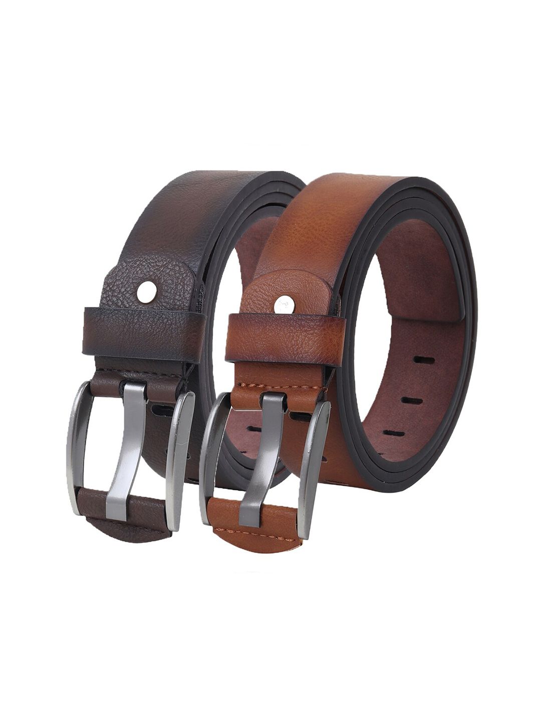 Roadster Men Pack Of 2 Textured Belts - Price History