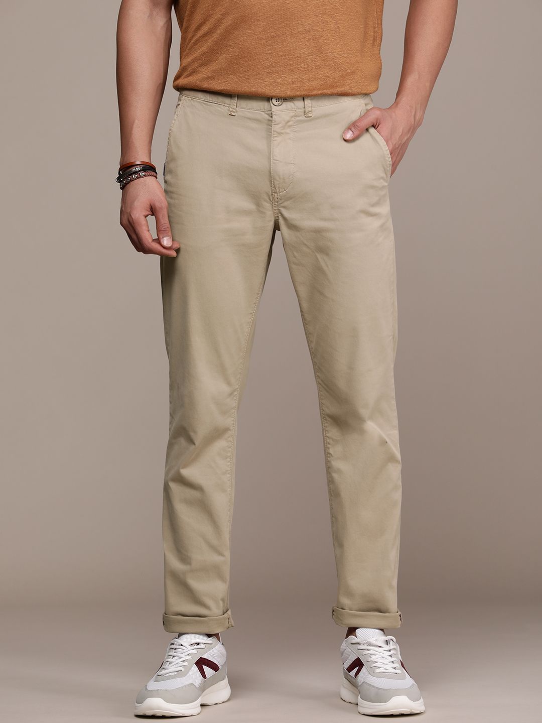 FORCE IX Men Mid-Rise Chinos - Price History