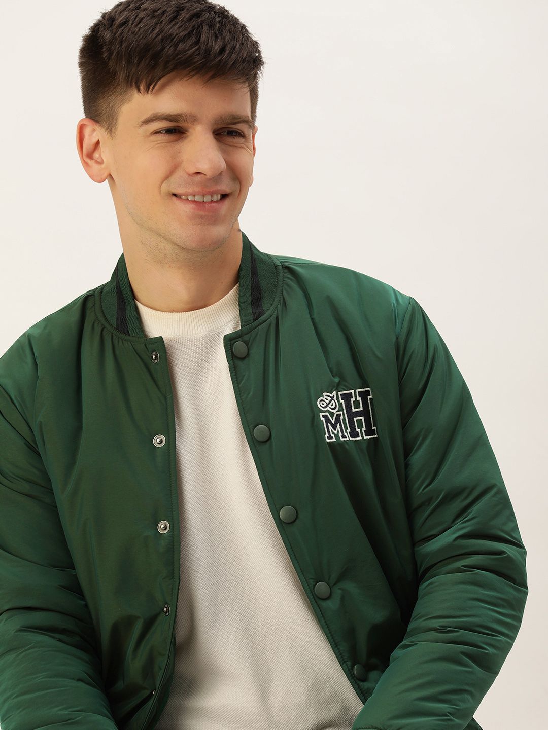 Mast & Harbour Embroidered Stand-Collar Puffer Jacket - Price History
