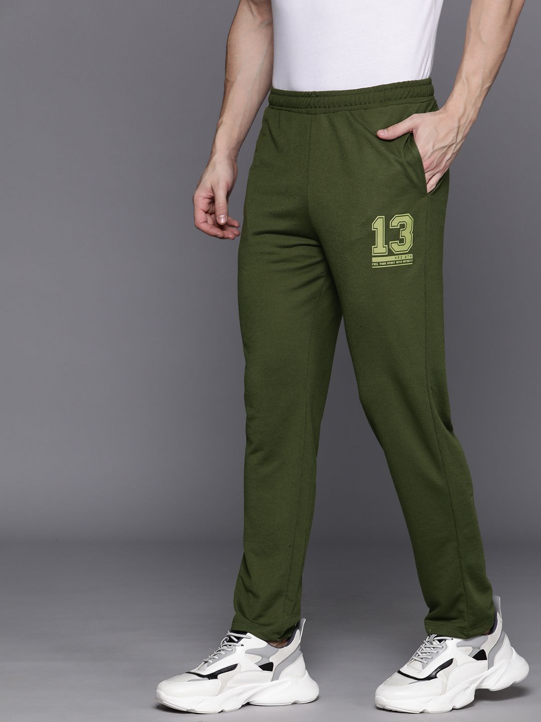 HRX by Hrithik Roshan Men Solid Lifestyle Track Pants - Price History