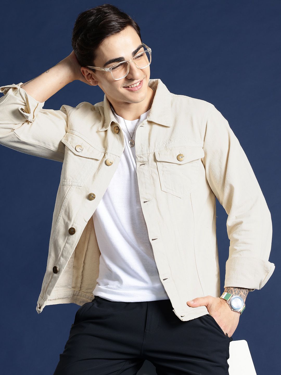Mast & Harbour Regular Fit Denim Jacket - Price History