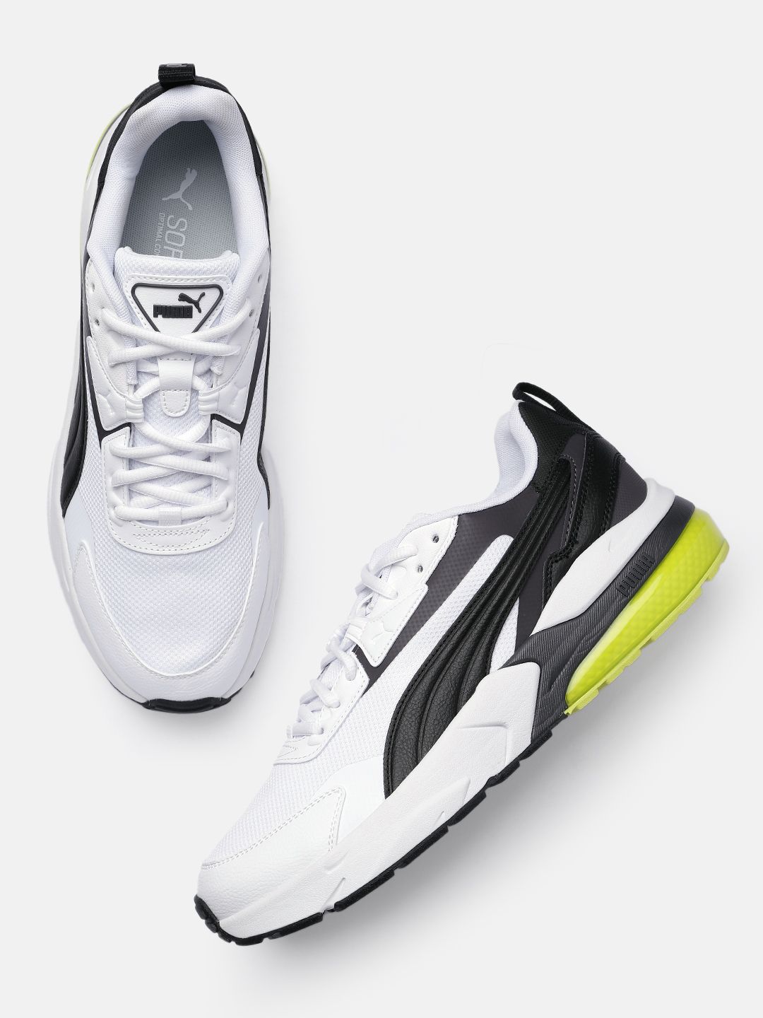 Puma Unisex Vis2K Colourblocked Sneakers - Price History