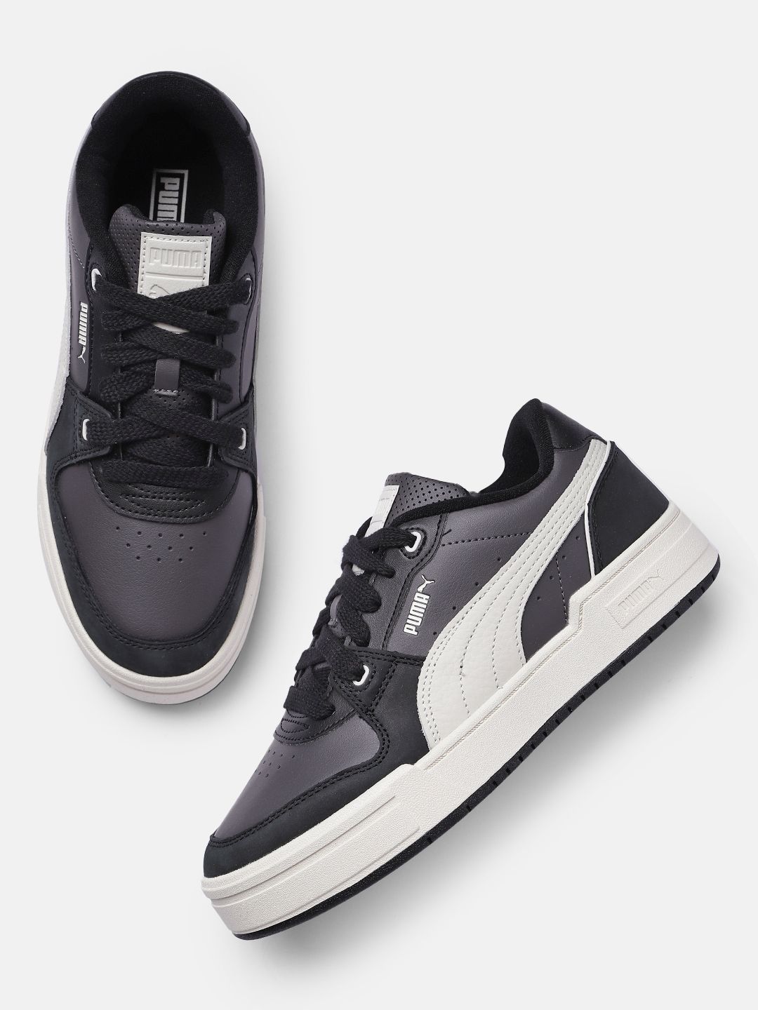 Puma Unisex Perforations CA Pro Lux II Sneakers With Minimal ...