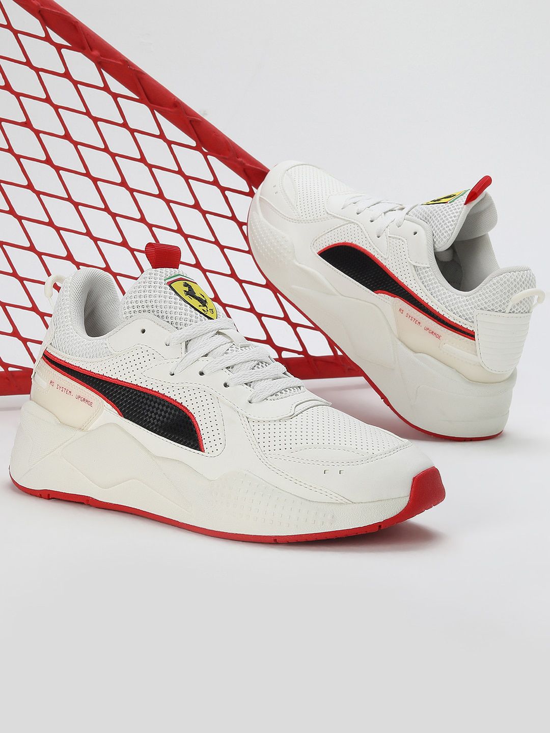 PUMA Motorsport Unisex Scuderia Ferrari RS-X Sneakers - Price History