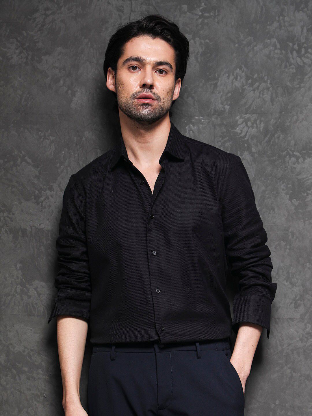 RARE RABBIT Spread Collar Slim Fit Cotton Formal Shirt - Price History