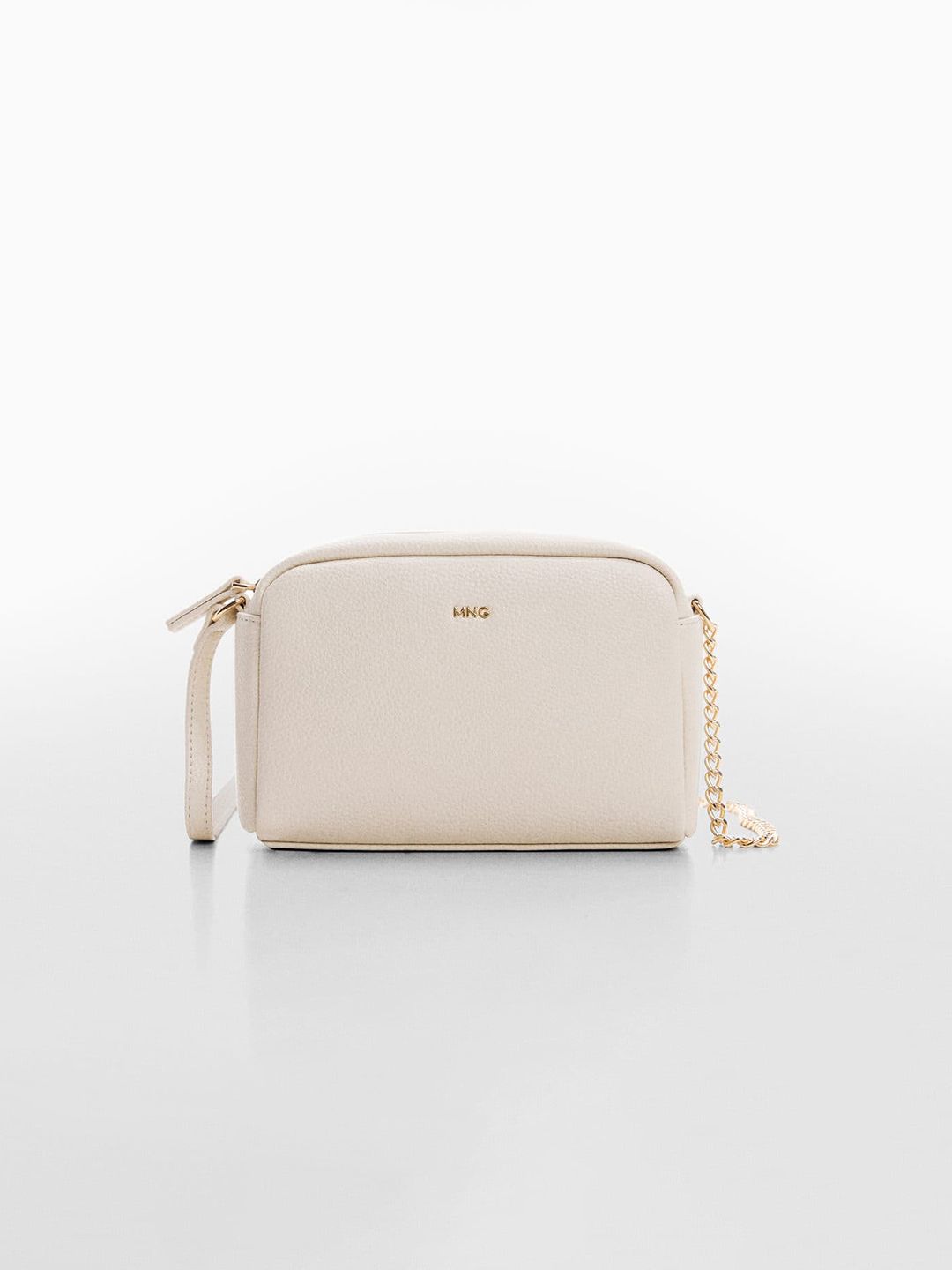 MANGO Textured Structured Sling Bag - Price History