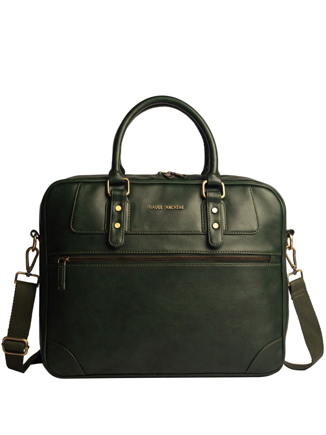 Gauge Machine Unisex Leather Laptop Bag Up To 13 Inch - Price History