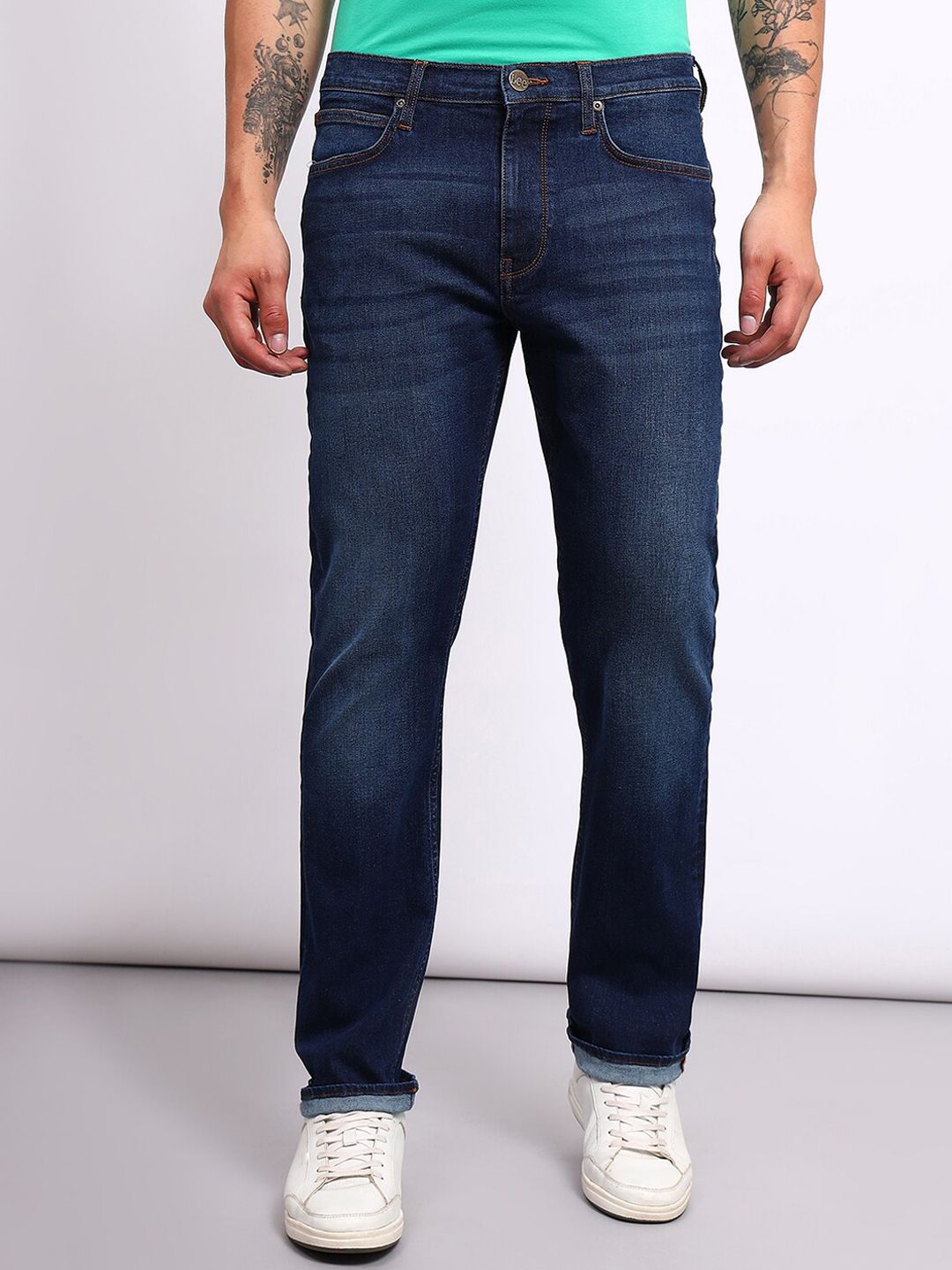 Lee Men Rodeo Clean Look Light Fade Stretchable Jeans - Price History