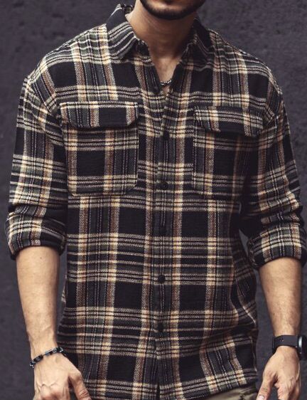 Buy Powerlook India Regular Fit Tartan Checked Casual Shirt - Shirts ...