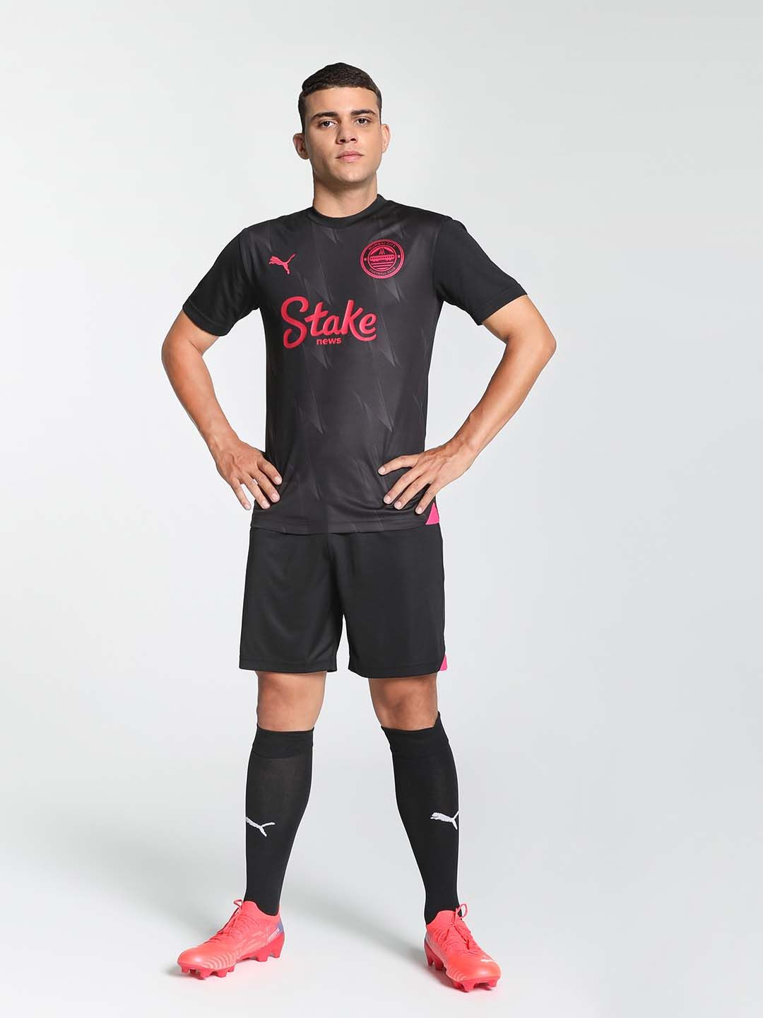 Buy Puma Mumbai City FC Away Jersey Replica Football T Shirt - Tshirts ...