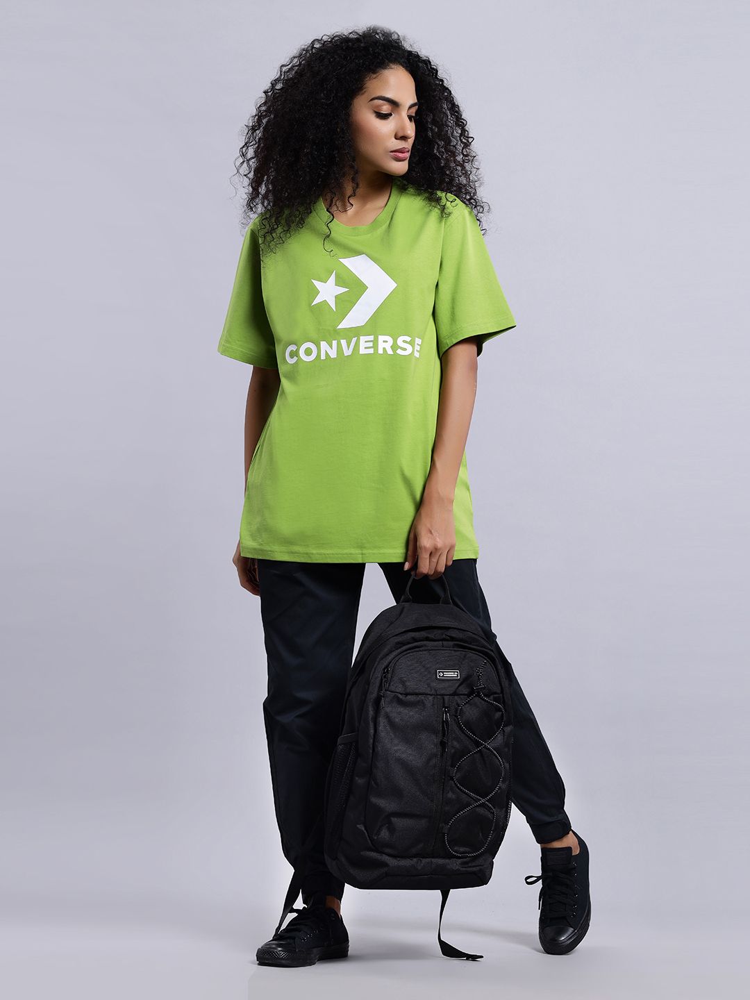 Buy Converse Unisex Go To Star Chevron Logo Standard Fit T Shirt - Tshirts for Unisex 25236182 ...