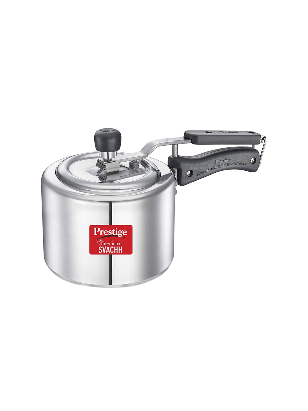 Prestige Nakshatra Svachh Silver Toned Spillage Control Pressure Cooker ...