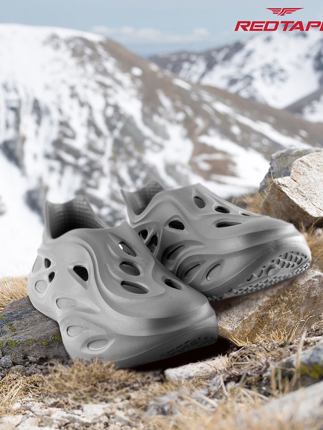 Red Tape Men Self Design Rubber Clogs - Price History