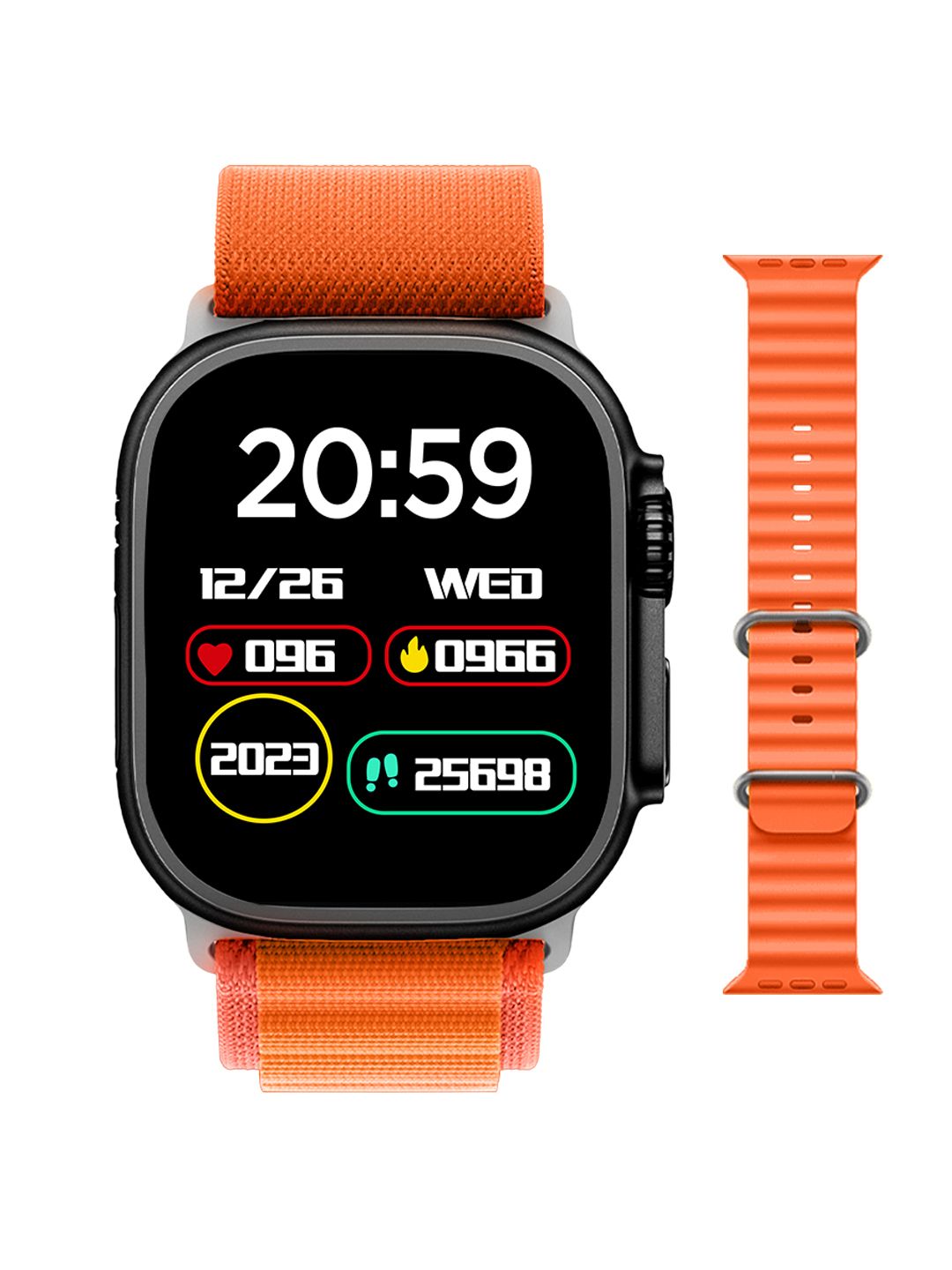 Nu Republic Creed Ultra with 2.0" HD Display Smartwatch - Price History