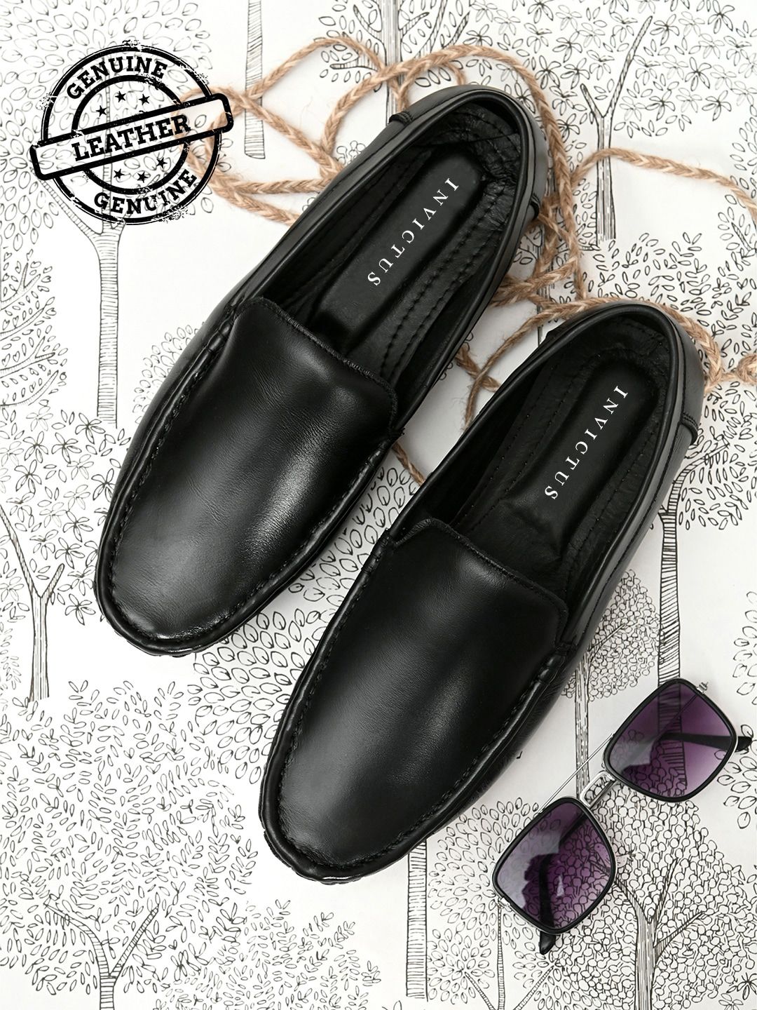 INVICTUS Men Genuine Leather Formal Slip-On Shoes - Price History