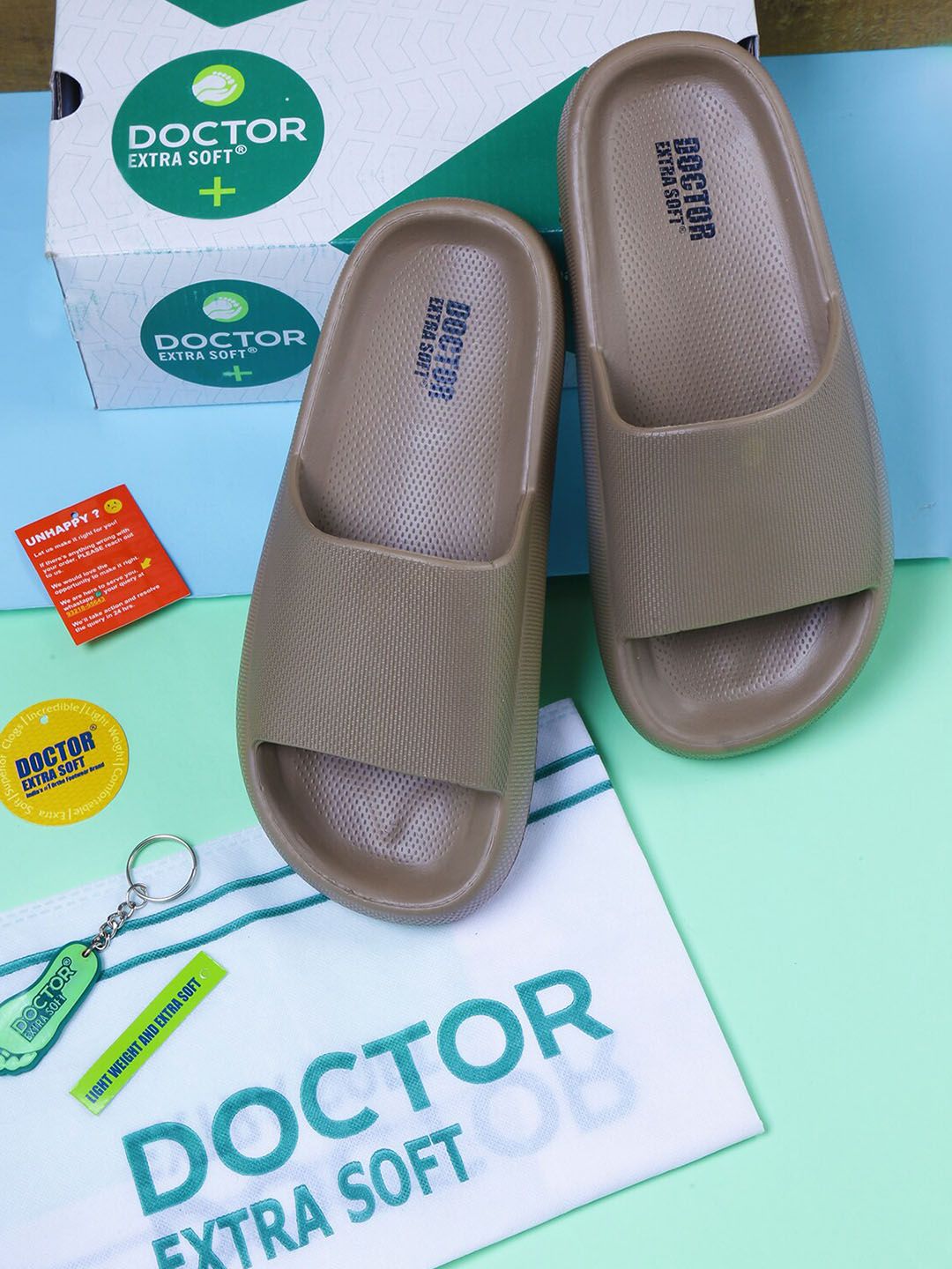 DOCTOR EXTRA SOFT Men Ultra Soft Lightweight Rubber Sliders - Price History