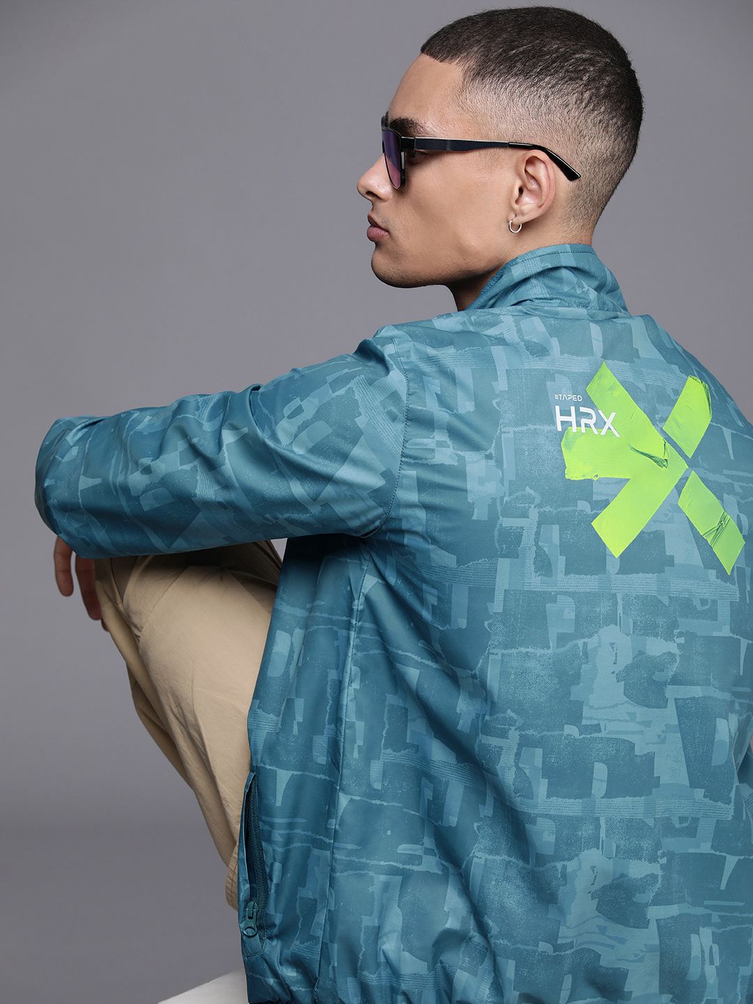 HRX by Hrithik Roshan Taped Camouflage Tailored Jacket - Price History