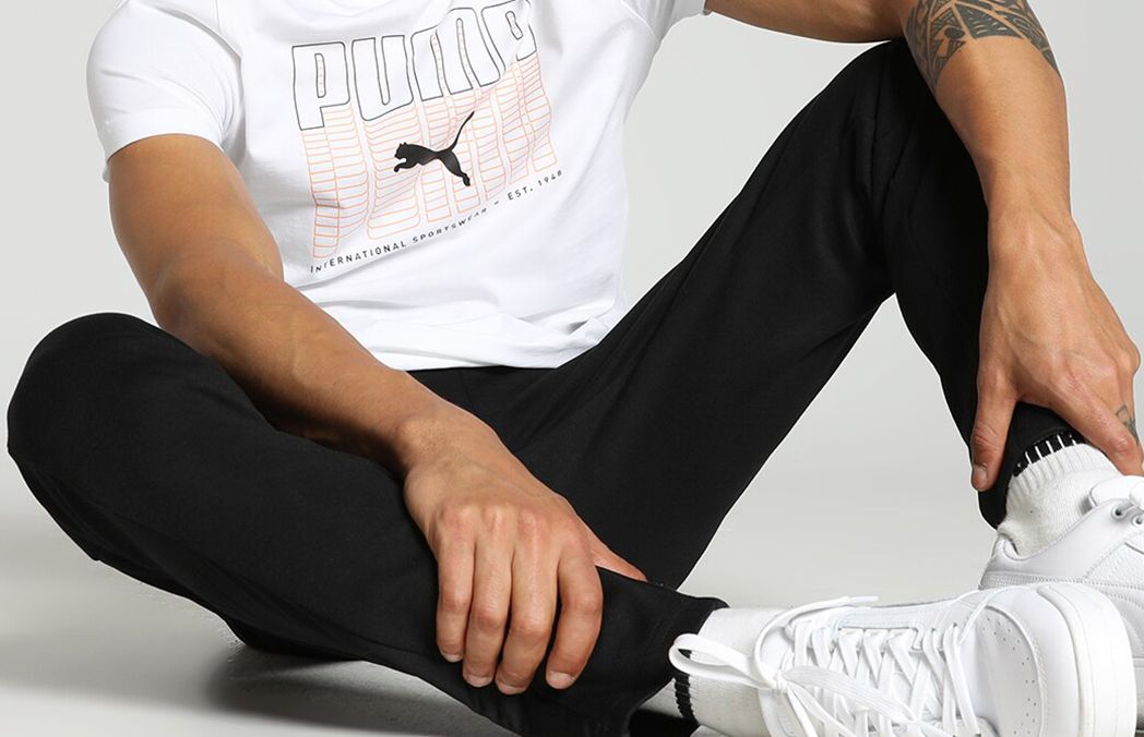 Buy Puma Stylized Graphic Printed Cotton Slim Fit T Shirt - Tshirts for ...