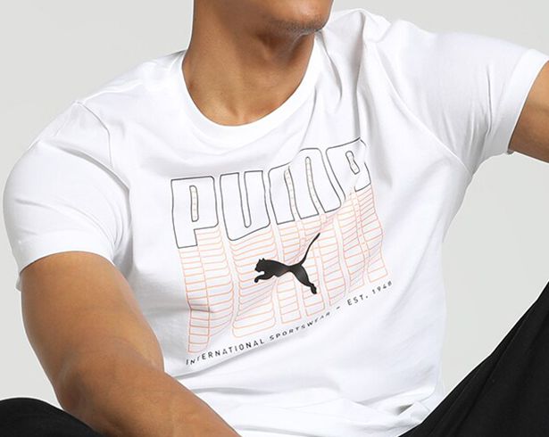 Buy Puma Stylized Graphic Printed Cotton Slim Fit T Shirt - Tshirts for Men 27143064 | Myntra