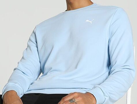 Buy Puma Crew Neck Long Sleeves Regular Fit Cotton Sweatshirt ...