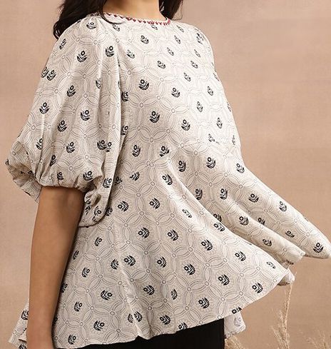Buy W Ethnic Motifs Printed A Line Top - Tops for Women 28276696 | Myntra