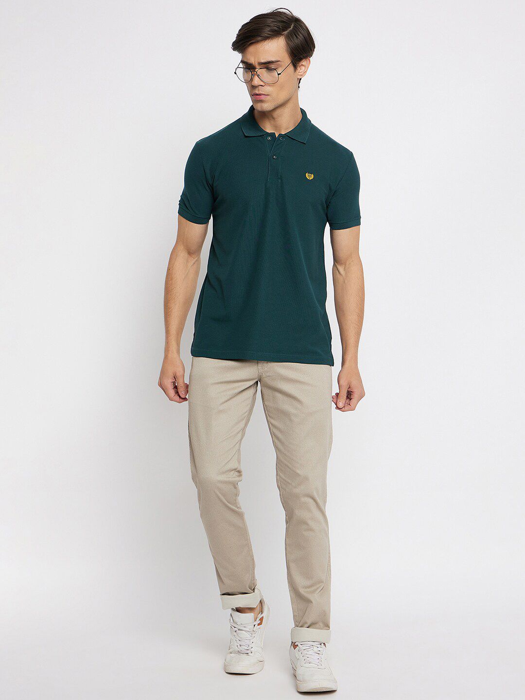 Buy Duke Polo Collar Slim Fit Cotton T Shirt - Tshirts for Men 28648218 ...