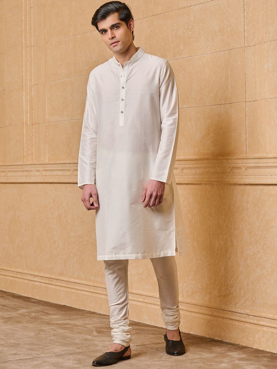 Buy Tasva Zero Point Collar Single Kurta - Kurtas for Men 29904680 | Myntra