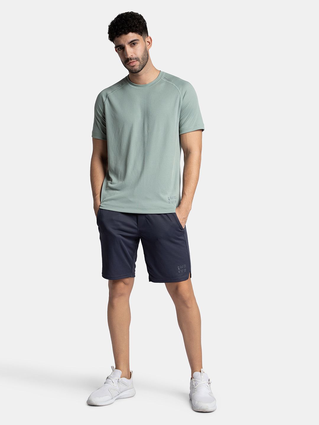 Buy Jockey Lightweight Microfiber Half Sleeve Active Wear Tshirt With ...