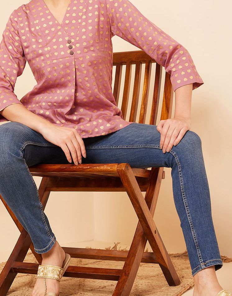 Buy STADO Geometric Print Top - Tops for Women 30041232 | Myntra