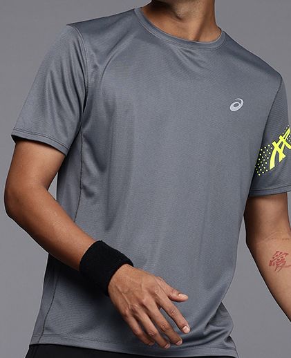 Buy ASICS Self Designed Rapid Dry Running T Shirt - Tshirts for Men ...