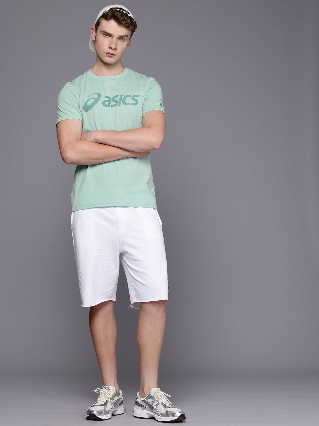 Buy ASICS Brand Logo Printed Sports T Shirt - Tshirts for Men 30102392 ...